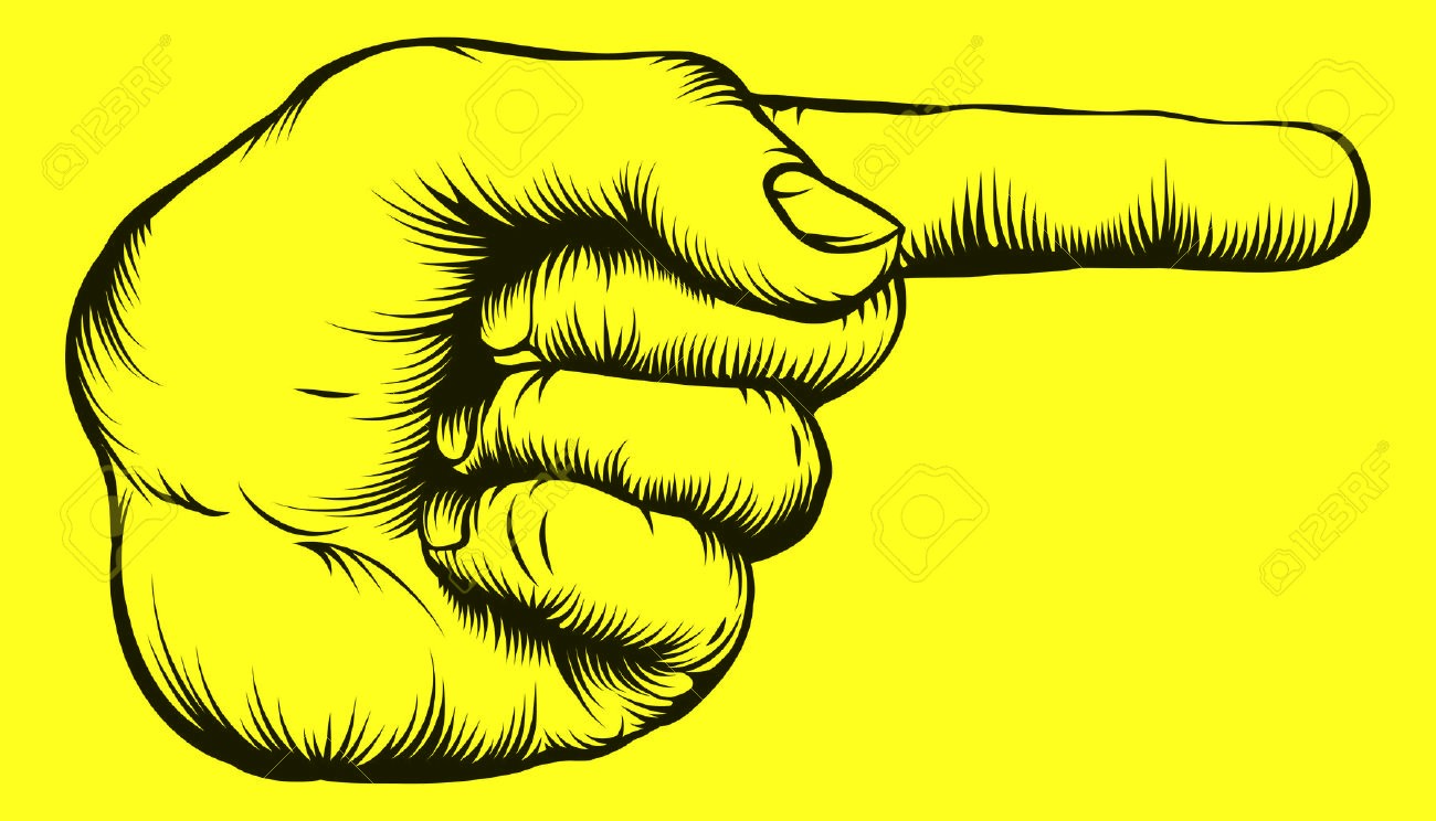 16113807-illustration-d-une-main-indiquant-ou-indiquant-la-direction-en ...